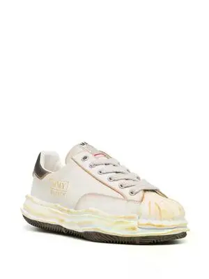 Mihara Yasuhiro Blakey Og Sole Leather Sneakers - White