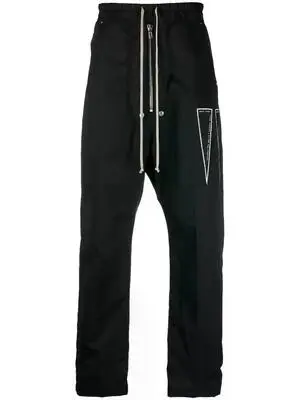 Rick Owens Drop-crotch Trousers - Black