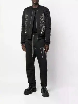 Rick Owens Drop-crotch Trousers - Black
