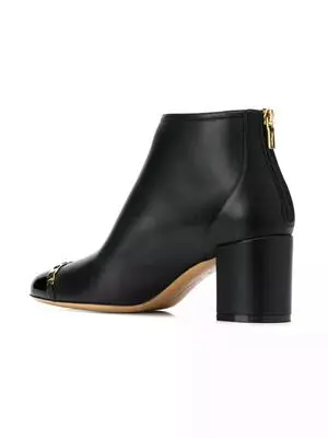 FERRAGAMO Vara Chain Ankle Boots