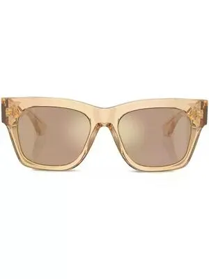 Burberry Wayfarer-frame Sunglasses - Brown