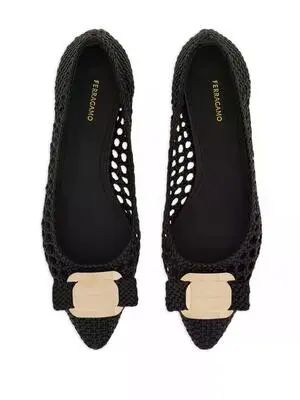 FERRAGAMO Vara Ballerina Shoes