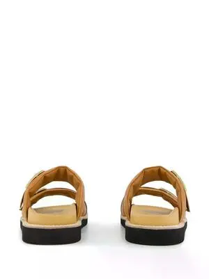 Santoni Double-buckle Leather Sandals