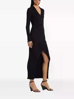 COURREGES Button-down Midi Dress