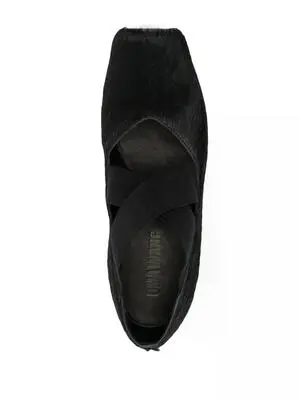 UMA WANG Ballerina Pumps - Black
