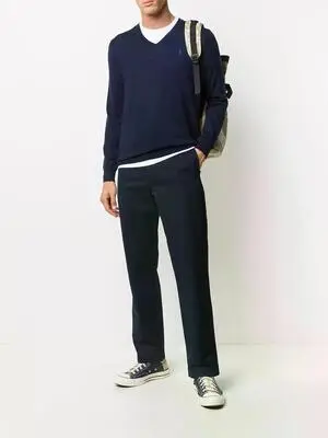 Polo Ralph Lauren Straight-leg Mid-rise Chinos - Blue