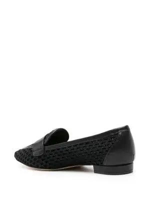 Agl Blanca Plots Woven Loafers