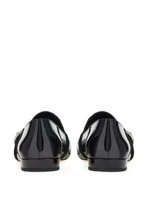 FERRAGAMO Vara Chain Loafers