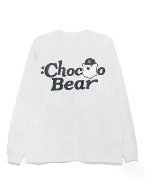 CHOCOOLATE Logo-patch T-shirt - Grey