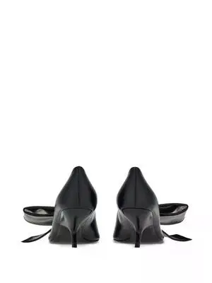 FERRAGAMO Leather Pumps With Oversized Bow