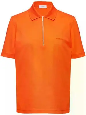 FERRAGAMO Half-zip Polo Top