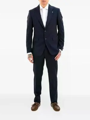 Tagliatore Single-breasted Suit - Blue