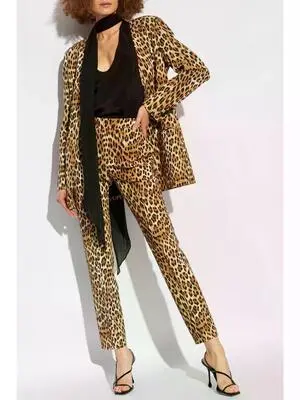 Moschino Animal-print Trousers