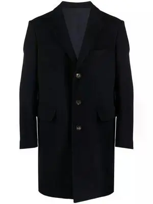 Eleventy Felted Single-breasted Coat