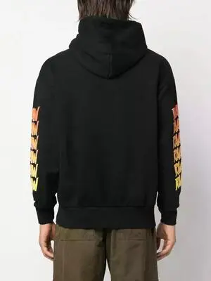 Aries Logo Print Hoodie