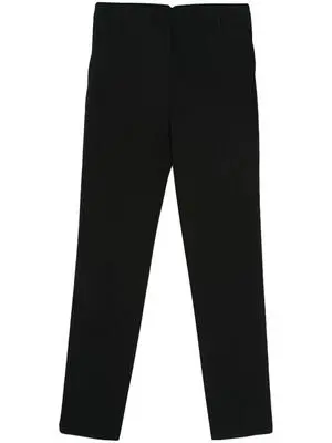 AMI Paris Crepe Tapered-leg Trousers