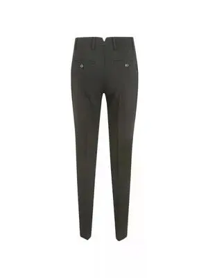 AMI Paris Crepe Tapered-leg Trousers
