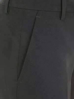 AMI Paris Crepe Tapered-leg Trousers