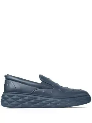 JIMMY CHOO Diamond Slip-on Sneakers
