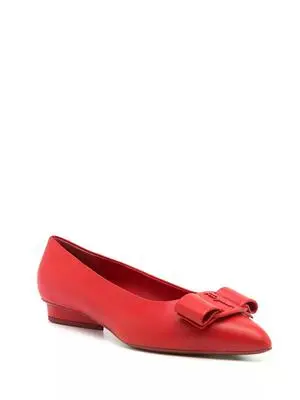 FERRAGAMO Viva Ballerina Shoes - Red