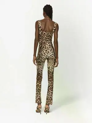 Dolce & Gabbana Leopard-print Corset Top