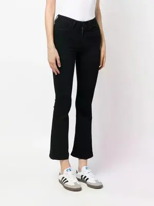 DONDUP Logo-plaque Flared Jeans