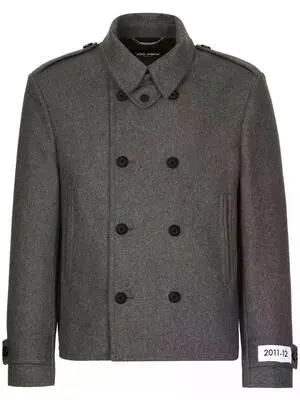 Dolce & Gabbana Double Breasted Coats For Men
