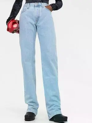 Attico High-rise Straight-leg Jeans