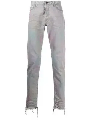 John Elliott The Cast 2 Mid-rise Straight-leg Jeans - Grey