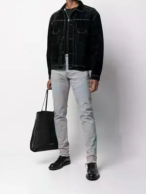 John Elliott The Cast 2 Mid-rise Straight-leg Jeans - Grey