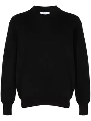 Off-White Arrows Motif Cotton Sweatshirt - Black