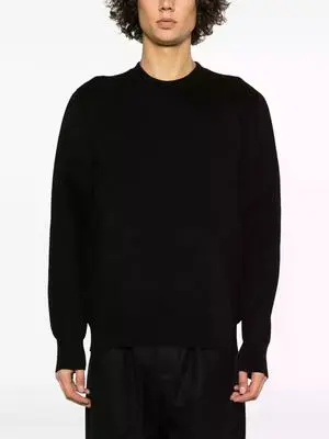 Off-White Arrows Motif Cotton Sweatshirt - Black