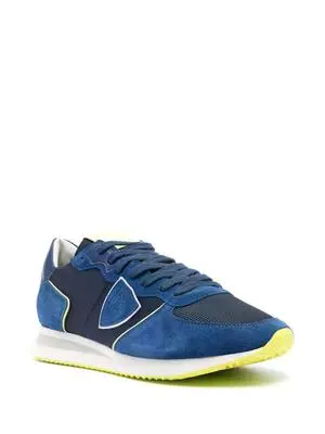 Philippe Model Tropez Lace-up Sneakers - Blue