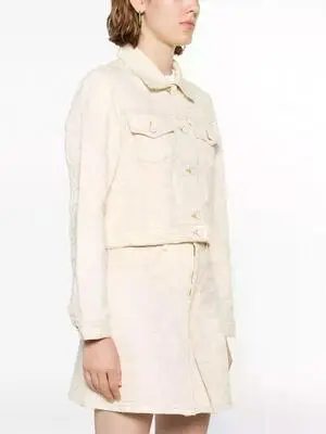 Casablanca Cropped Denim Jacket