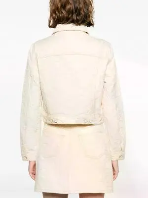 Casablanca Cropped Denim Jacket