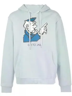 MOSTLY HEARD RARELY SEEN 8-BIT Whistler Printed Hoodie