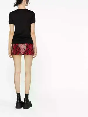 Dolce & Gabbana Crystal-embellished Round-neck T-shirt - Black