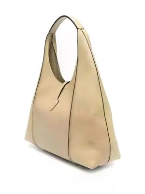 TOD'S T Timeless Leather Tote Bag - Neutrals
