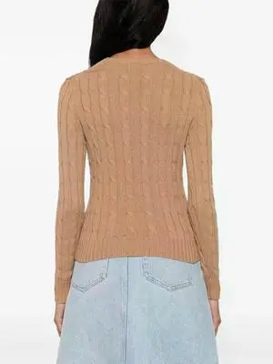 Polo Ralph Lauren Polo-pony Motif Cotton Jumper - Brown