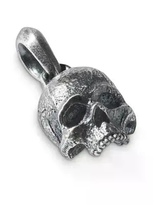 David Yurman Sterling Memento Mori Skull Amulet