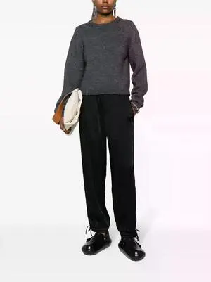 JIL SANDER High-waisted Tapered-leg Trousers