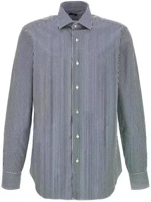 BARBA NAPOLI Striped Shirt