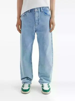 Axel Arigato Zine Jeans In Washed Denim