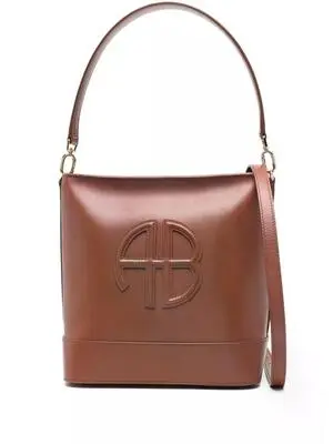 ANINE BING Logo-patch Tote Bag