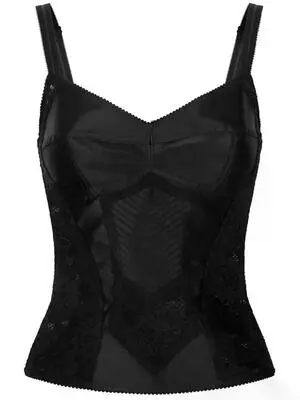 Dolce & Gabbana Corset-style Top - Black