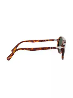 Persol Round-frame Sunglasses - Brown