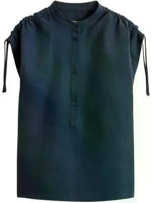 Woolrich Linen Blouse - Blue