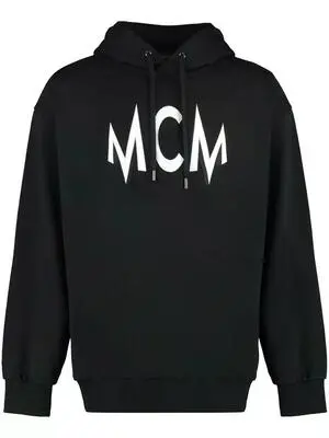 Mcm Intarsia-logo Hoodie