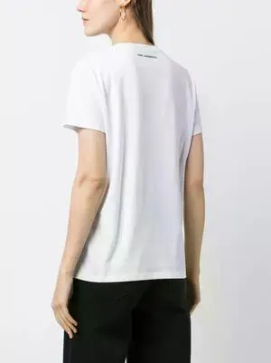 Karl Lagerfeld Ikon Rhinestone-embellished T-shirt