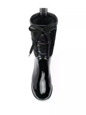 Hogan Padded Boots With Tie Fastening